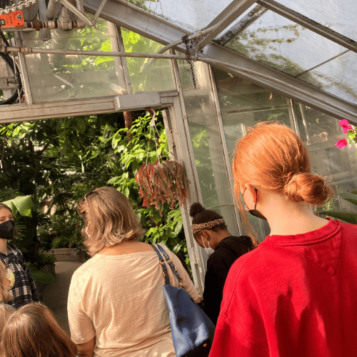 CAGIS member, Jill Jansen, visits the McMaster Greenhouse - CAGIS Clubhouse